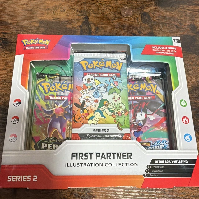POKÉMON TCG FIRST Partner Illustration Collection Series 2 3-Pack 9 ...