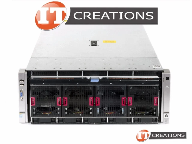 HPE PROLIANT DL580 G9 Gen9 Server Two E7-8893V3 3.2Ghz 128Gb 4 X 480Gb ...