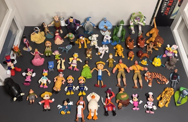 LOT OF 62 Pre-Owned Classic Disney PVC Character Figures From Movies ...