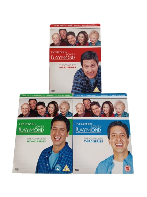 EVERYBODY LOVES RAYMOND The Complete Series 1-3 DVD Series Box Sets £6. ...