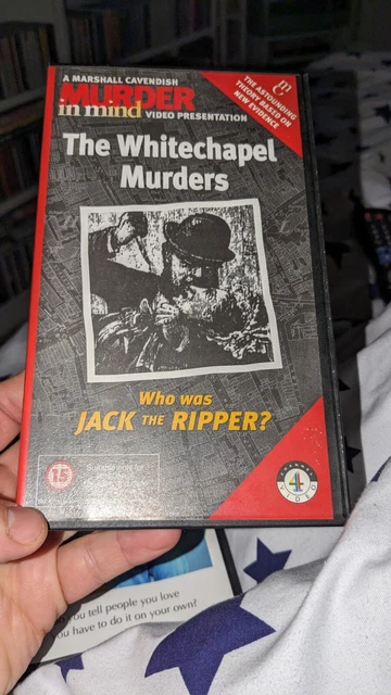 THE WHITECHAPEL MURDERS Channel 4 Vhs Tape 1996 Mega Rare Jack The Ripper £10.00 - PicClick UK