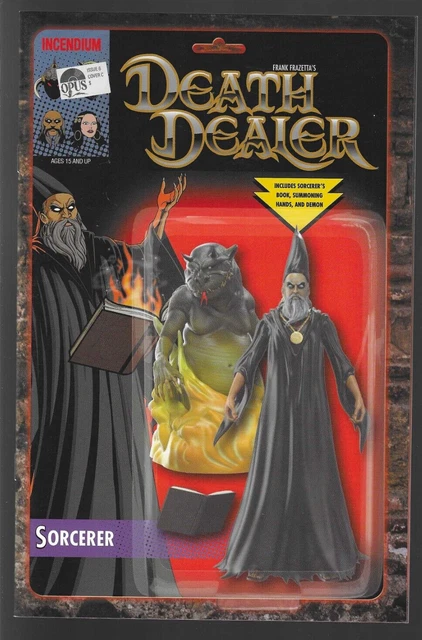 FRANK FRAZETTA'S DEATH Dealer #6 (2022) 1:5 Sorcerer Variant Opus NM ...