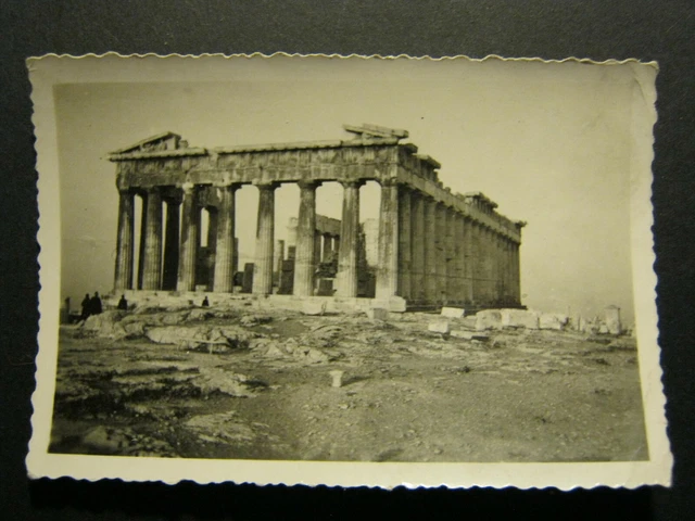 FOTO GRIECHENLAND WK2 WW2 Balkanfeldzug IR 125 in Athen Akropolis 1941 ...