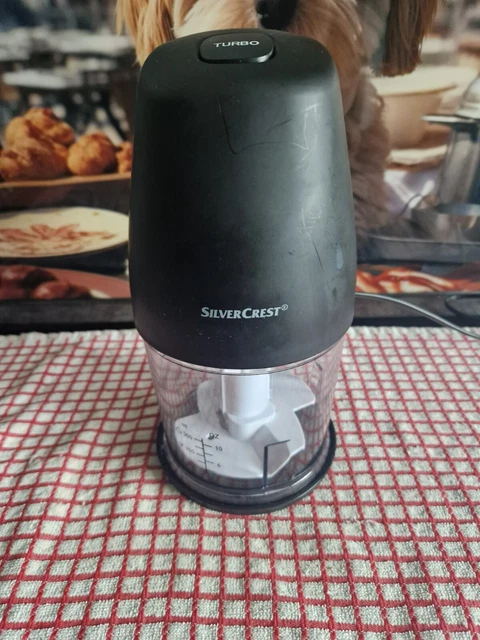 SILVERCREST MINI CHOPPER-VEGETABLES Herbs Nuts Ice-With Turbo Boost ...
