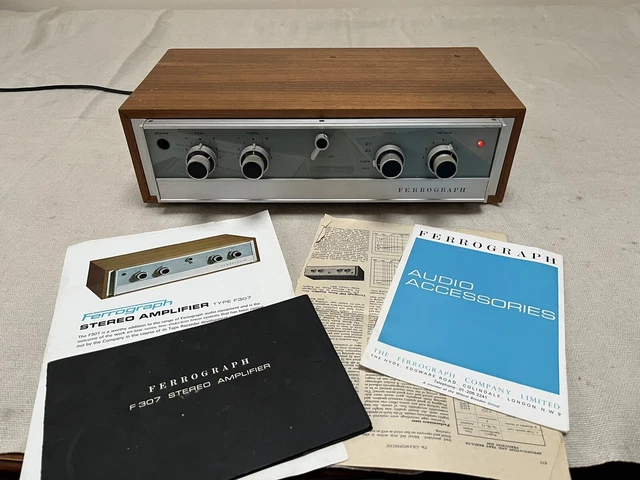 FERROGRAPH F307 Stereo Amplifier £179.00 - PicClick UK