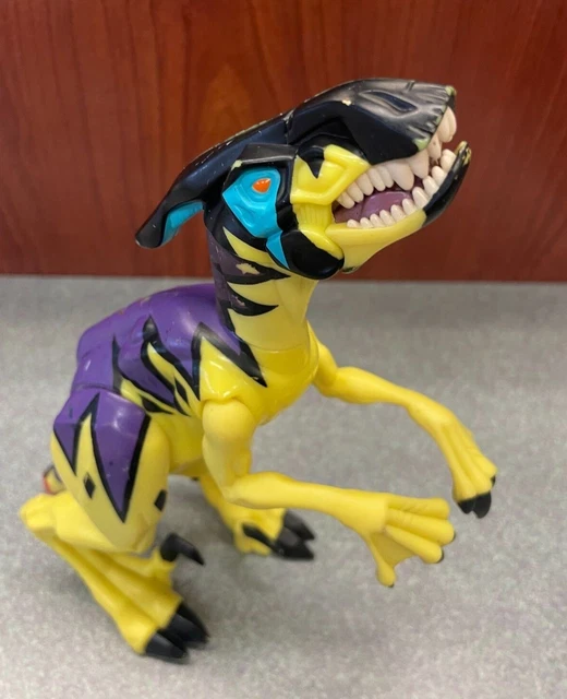 VINTAGE JURASSIC PARK Chaos Effect JP54 Paradeinonychus 8.5" Electronic ...