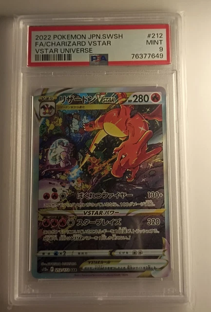 POKEMON CHARIZARD VSTAR SAR 212/172 vstar universe s12a Japanase JAP PSA 9 MINT EUR 89,99 ...