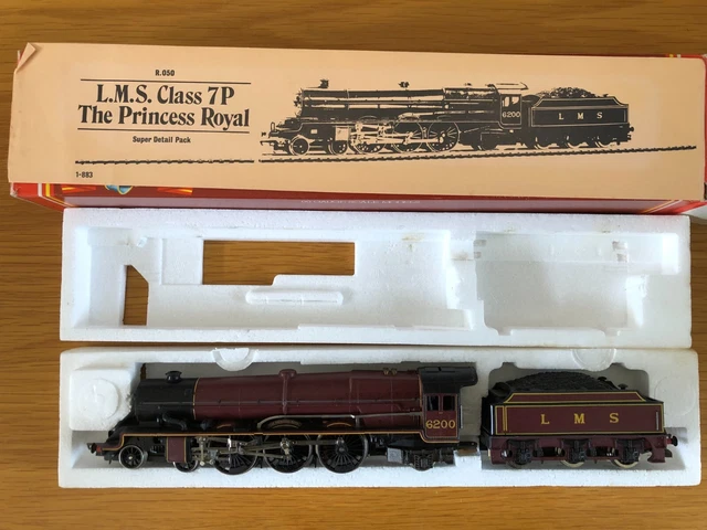 HORNBY 00 STEAM locomotive LMS Princess Royal £42.85 - PicClick UK