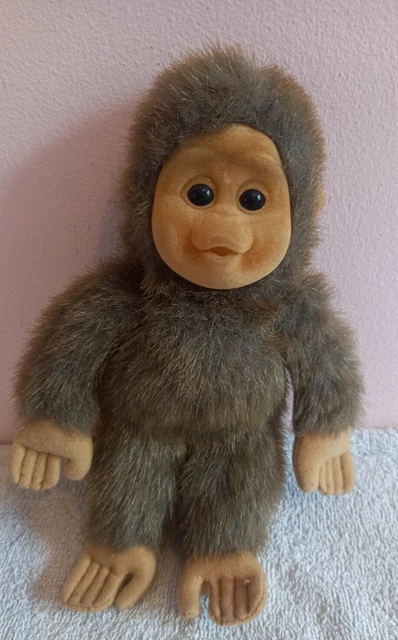 HOSUNG MONKEY SOFT Toy Plush Cute Fuzzy Face Gorilla Chimp £12.99 ...