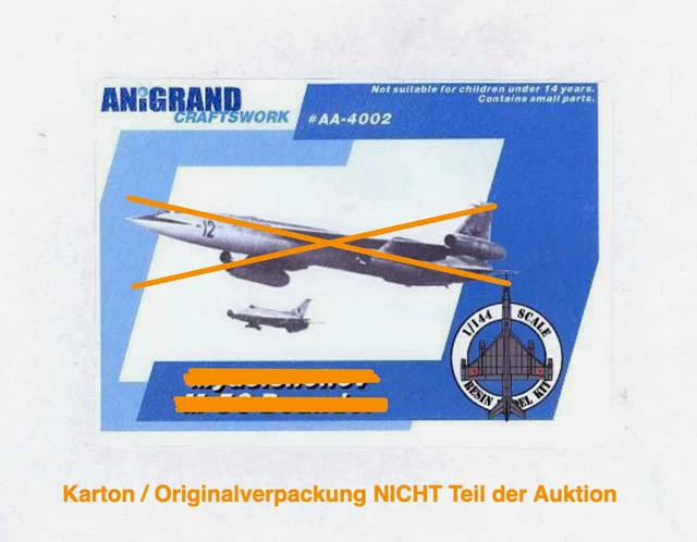 3X ANIGRAND KIT UdSSR 1/144 Sukhoi Su-15 Mikoyan Ye-152A Lavochkin La ...