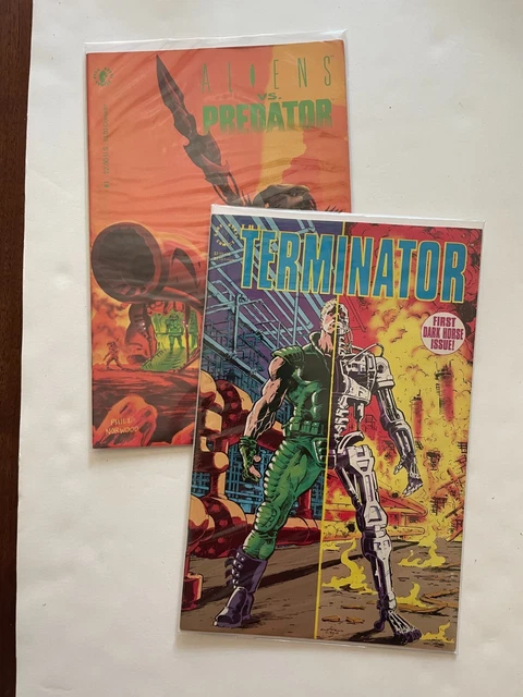 ALIENS VS PREDATOR VS THE TERMINATOR #1-4 Dark Horse Comics (2000) EUR ...