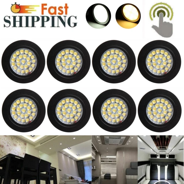 LED 12V SPOT Light Touch Switch Dimmable RV Caravan Motorhome Boat ...