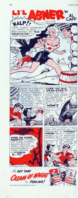 LIL ABNER CRÈME De Blé Ad Halp Yore Sucré #0 VG 4.0 Stock Image Bas ...