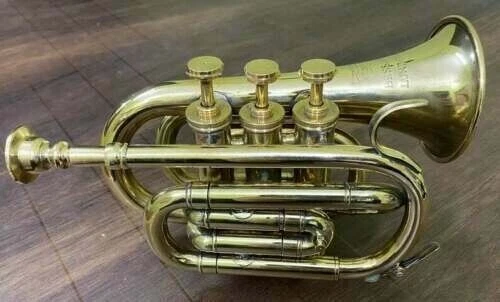 TROMPETTE DE POCHE pour instrument de clairon avec corne de bugle ...