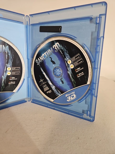 SANCTUM (3D/BLU-RAY, 2011, 2-Disc Set, Rare) James Cameron £11.28 ...