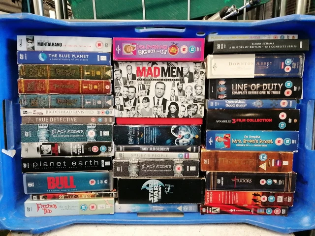BBC ITV CHANNEL 4 SKY DVD Box Set TV Series and Movies Job Lot ...