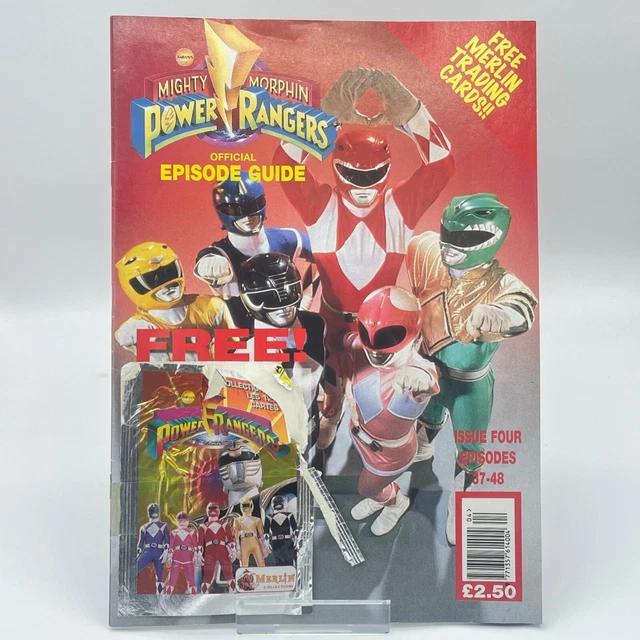 MIGHTY MORPHIN' POWER Rangers Official Episode Guide Issue #4 Vintage ...