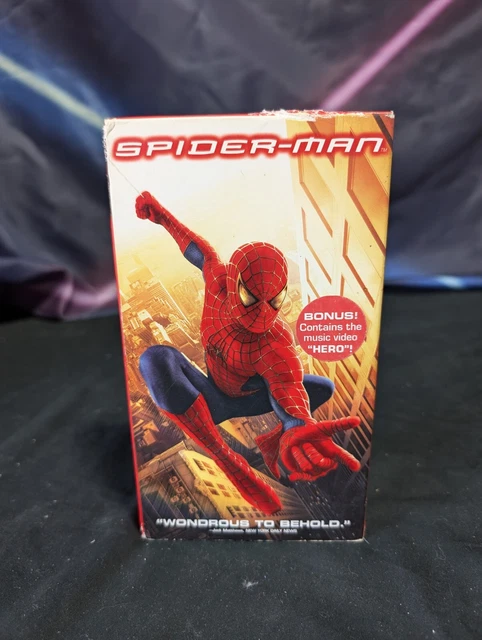 SPIDER-MAN VHS 2002 Tobey Maguire First Movie Marvel £3.60 - PicClick UK