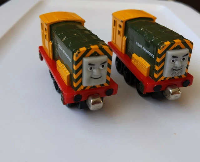 THOMAS & FRIENDS Sodor Ironworks Iron BERT & Iron ARRY Diecast Trains ...