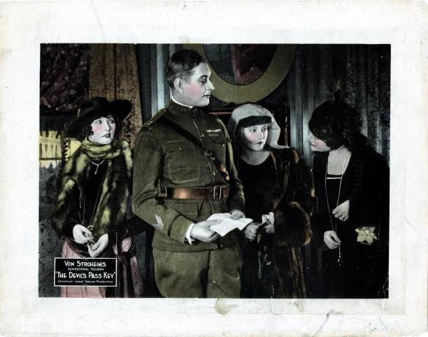 THE DEVILS PASSKEY Lobby Card Mae Busch Clyde Fillmore Old Movie Photo ...