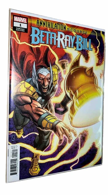 BETA RAY BILL #1 (-9.8) Annihilation Scourg/Variant Cover/THOR/Marvel ...