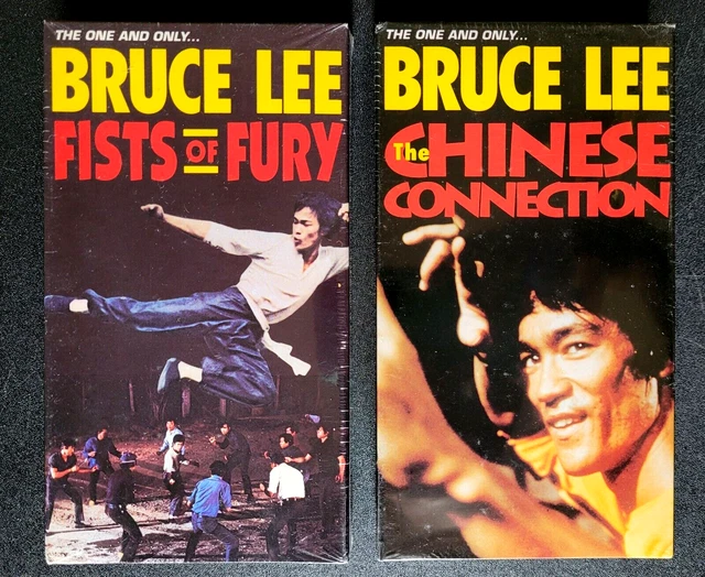 BRUCE LEE VHS Lot - BRAND NEW SEALED - Fists of Fury, The Chinese ...