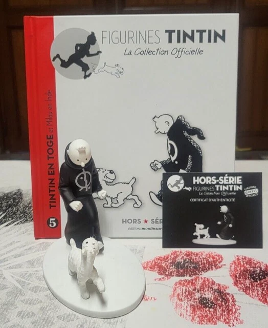 FIGURINE TINTIN - La Collection Officielle - Hors Serie -Tintin En Toge ...