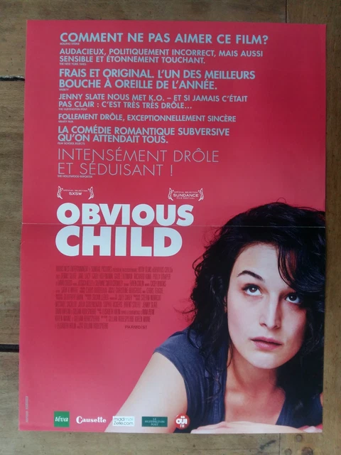 AFFICHE OBVIOUS CHILD gillian ROBESPIERRE jenny SLATE jake LACY 40x60cm ...