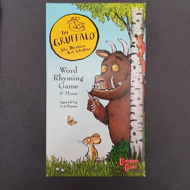 THE GRUFFALO WORD Rhyming Game & More - Good Condition £3.50 - PicClick UK