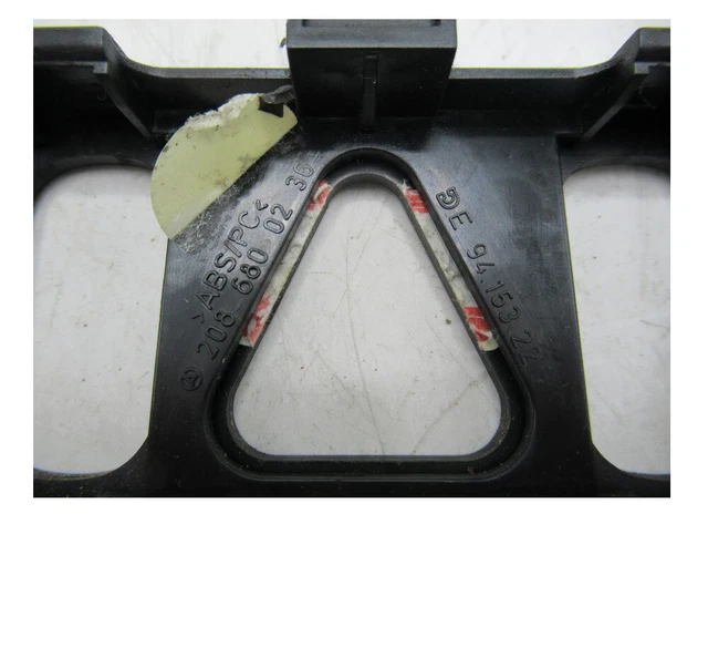 MERCEDES-BENZ W208 COVER Bezel Center Console Carbon Look A2086800236 £ ...