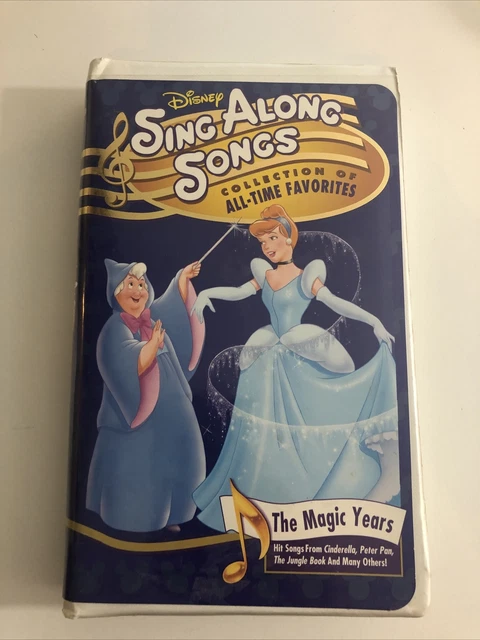 DISNEYS SING ALONG Songs - Sing Along Songs: The Magic Years (VHS, 1997 ...