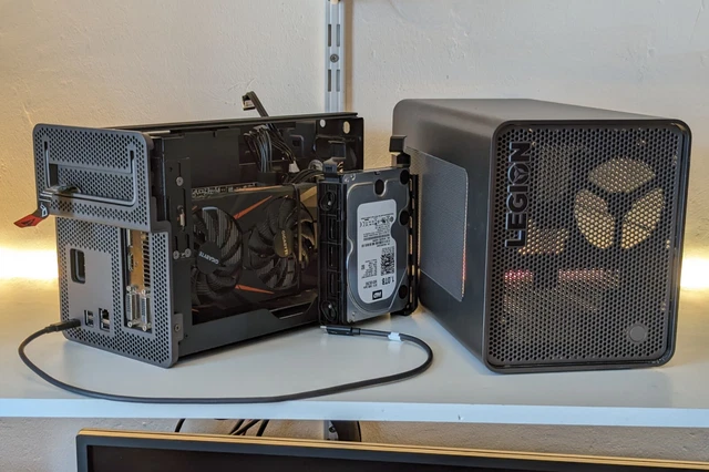 LENOVO THUNDERBOLT 3 eGPU external graphics enclosure, GTX 1060 6gb ...