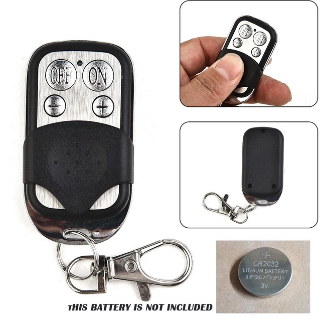 REMOTE CONTROL AUTO Parts 30×54×13mm 4 Buttons Parts Trucks Within 50m ...