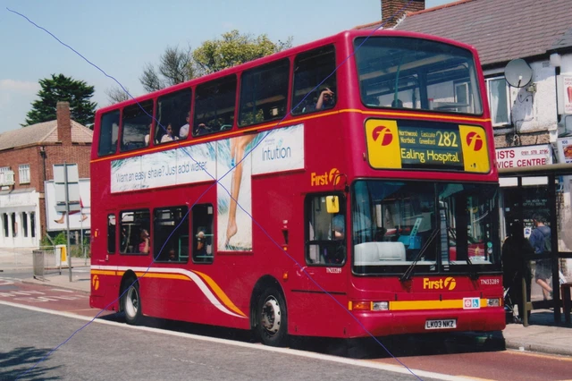 BUS PHOTO OF A London First Dennis Trident Photograph Tn33289 Picture ...