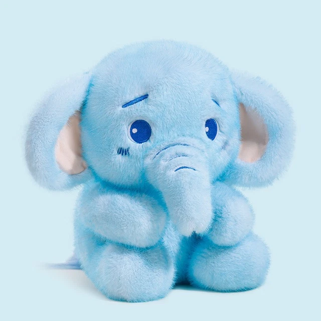 CUTE AND AGGRIEVED Expression Elephant Plush Children Toy For Kids ...