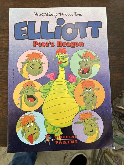 1978 WALT DISNEY ELLIOT Pete's Dragon Panini Sticker Album - Unused £18 ...