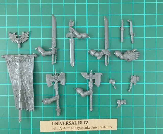 WARHAMMER 40K BLOOD Angels Sanguinary Guard Weapons Extras Job Lot E Q3 ...