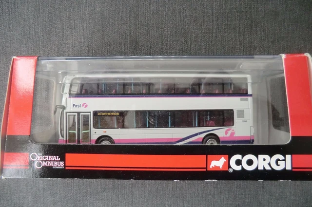 OM 41214 CORGI Bus First Leicester Original Ommibus Wright Gemini ...