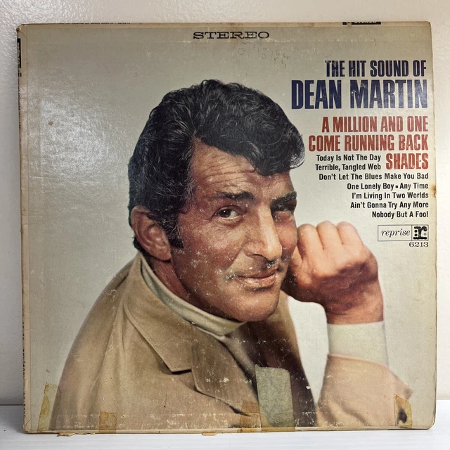 ALBUM VINYLE DEAN Martin THE HIT SOUND OF DEAN MARTIN REPRISE RECORDS ...
