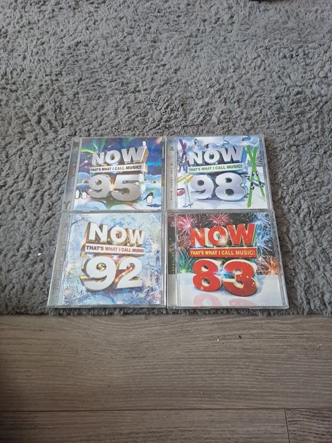 NOW THAT'S WHAT I Call Music! 83, 92, 95 And 98 £11.11 - PicClick UK