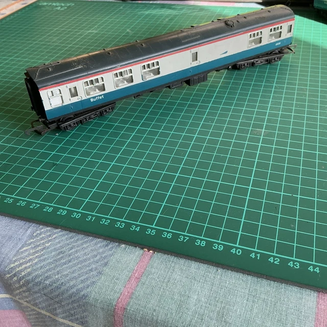 HORNBY R419 BR Inter-City Coach Mk-1 Buffet Car Blue-Grey boxed £8.65 ...