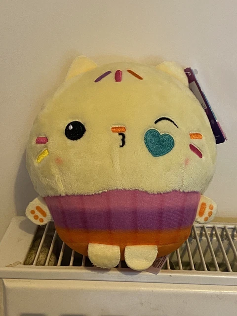 GABBYS DOLLHOUSE 7 inch Cakey Cat Posh Paws Plush Soft Toy Kids Toy ...