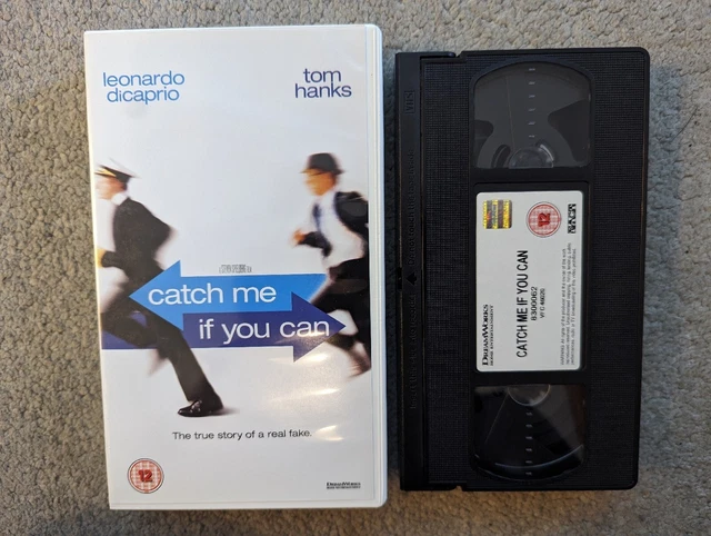 CATCH ME IF You Can VHS Video PAL £5.99 - PicClick UK
