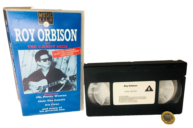 VHS VIDEO TAPE Roy Orbison Music Live Concert NO MOULD Vintage ra £9.65 ...