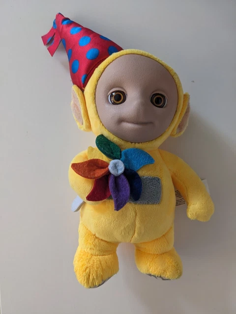 TELETUBBIES TALKING SOFT Plush Yellow Toy Party Laa-Laa 12 Inches High ...