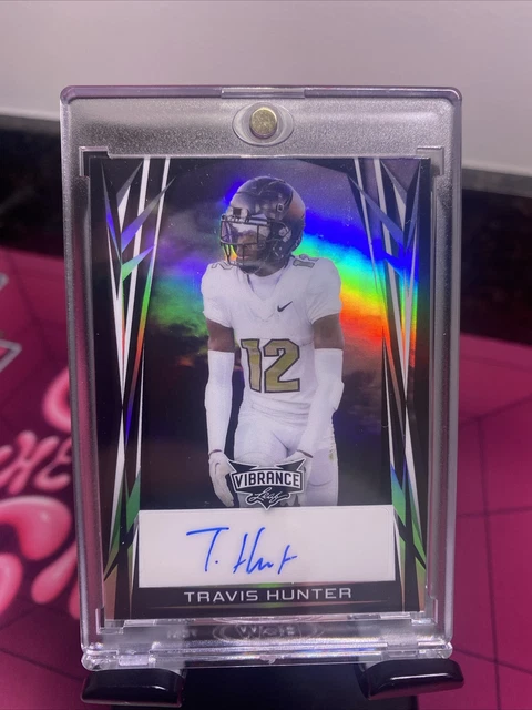 TRAVIS HUNTER AUTO 2024 LEAF MIDNIGHT VIBRANCE Whatnot Exclusif ...