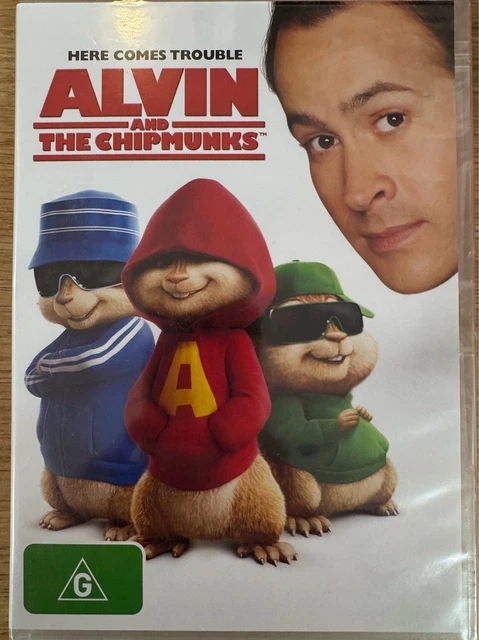 ALVIN AND THE CHIPMUNKS DVD 2007 Jason Lee BRAND NEW! $4.50 - PicClick AU