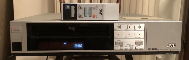 JVC HR-D140 EK Front Loader VCR VHS VIDEO CASSETTE RECORDER Vintage ...