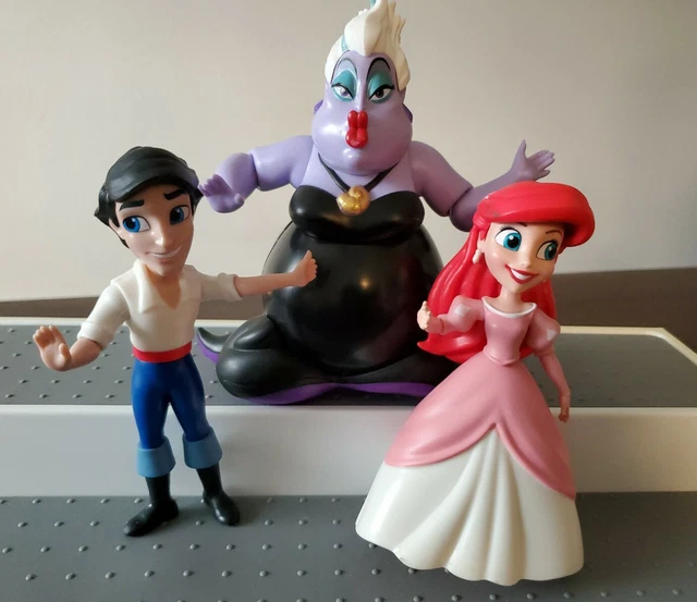 LAST CALL-DISNEY PRINCESS Little Mermaid Poseable Collection Ariel ...