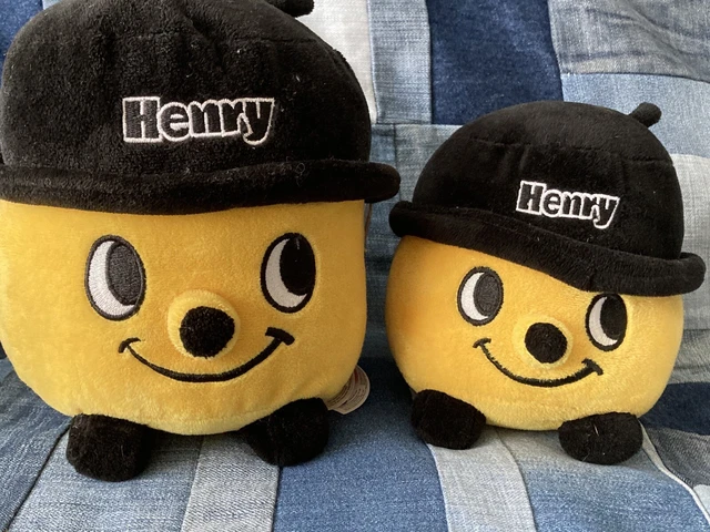 HENRY YELLOW HOOVER Casdon Plush Toys Teddy x2 Small And Large Set £74. ...